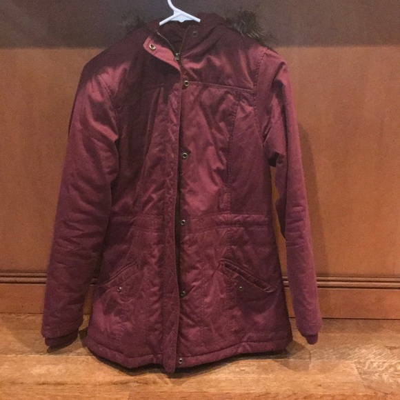 Mossimo Supply Co. | Jackets & Coats | Maroon Winter Jacket | Poshmark